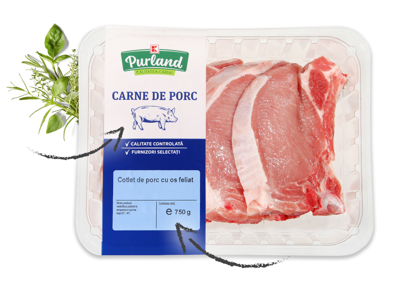 K-Purland : carne de pasăre, vită, porc, oaie | Kaufland
