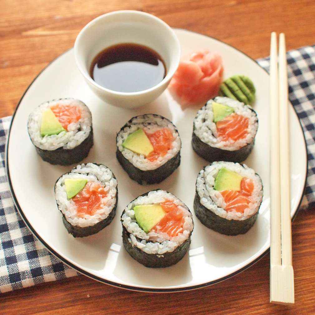 Maki Sushi S Avok dem A Lososem Recept Kaufland