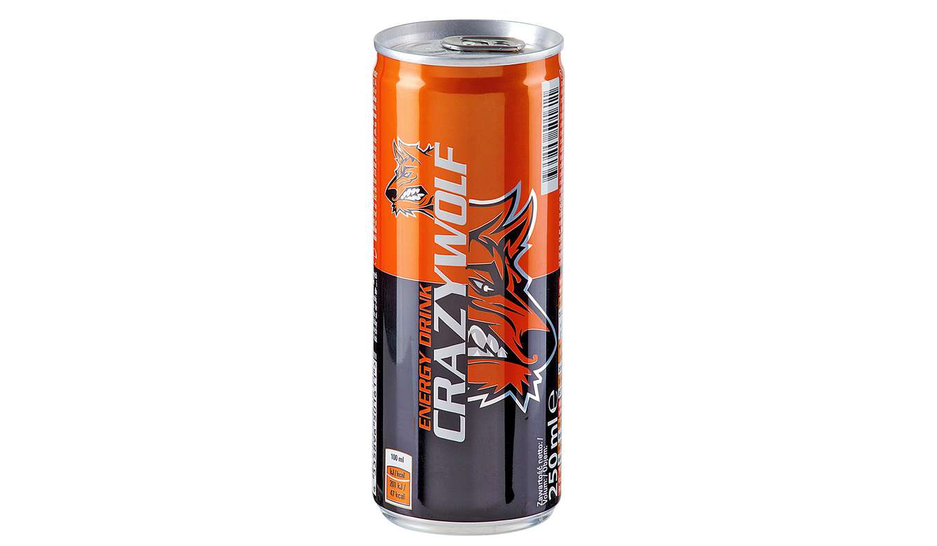 Crazy Wolf. Crazy Energy. Bauturi energizante. | Kaufland