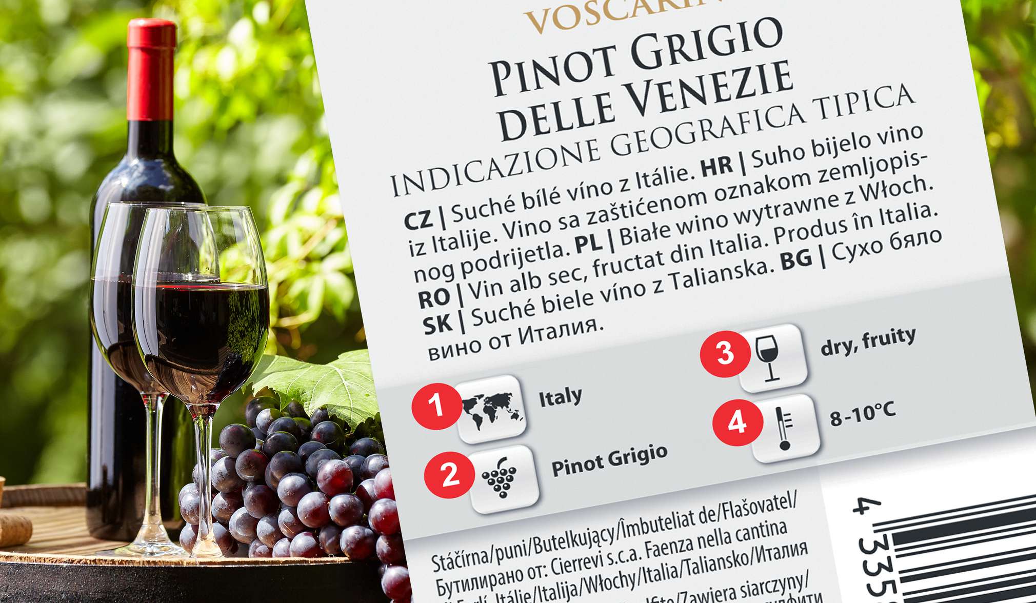 Cultura Vini - vinuri roșii, roze și albe | Kaufland